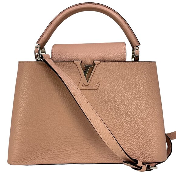 Louis Vuitton | Bags | Louis Vuitton Taurillon Leather Capucines Pm Bag ...